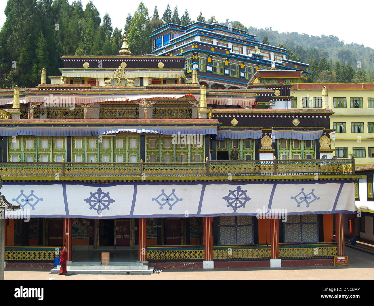 New Rumtek Monastery,Martam,Sikkim Stock Photo - Alamy