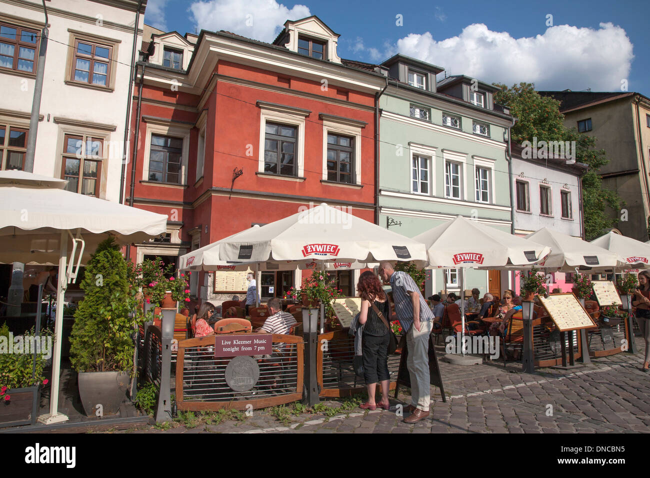 Jewish Themed Restaurant in Kazimierz Neighborhood; Krakow; Cracow ...