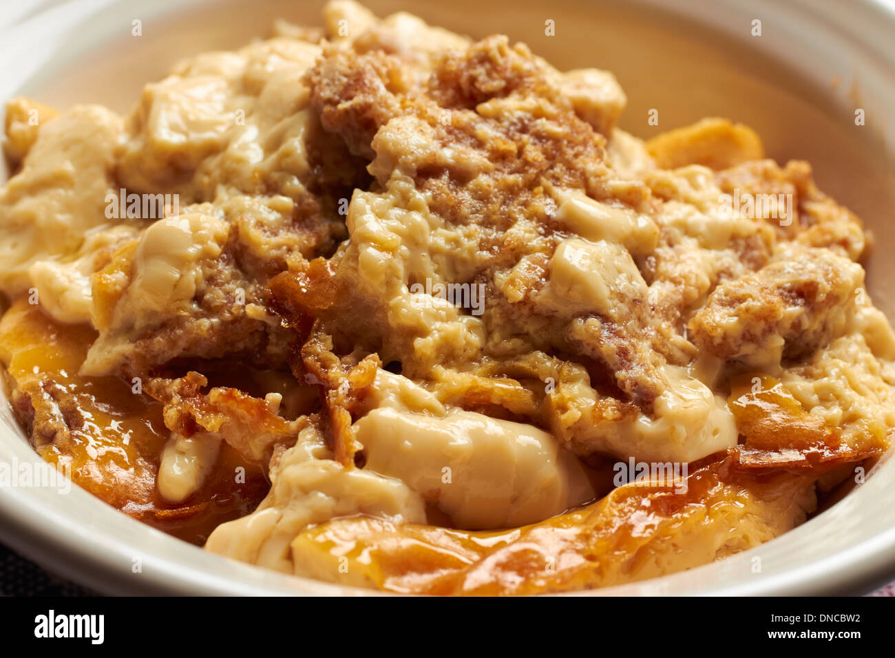 Grape Nuts Pudding, a classic New England dessert Stock Photo - Alamy
