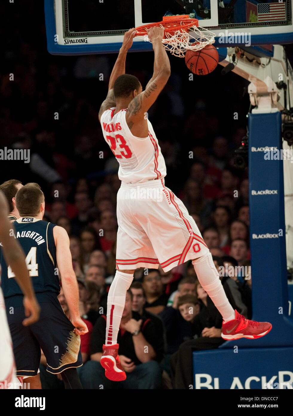 New York, New York, USA. 21st Dec, 2013. Ohio State's center Amir ...