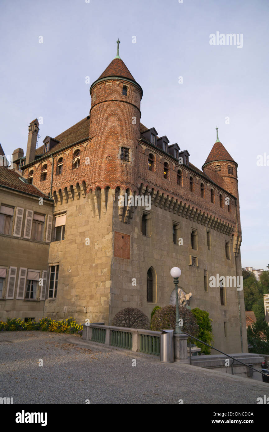 Chateau Saint-Maire - Lausanne - Vaud - Switzerland Stock Photo - Alamy