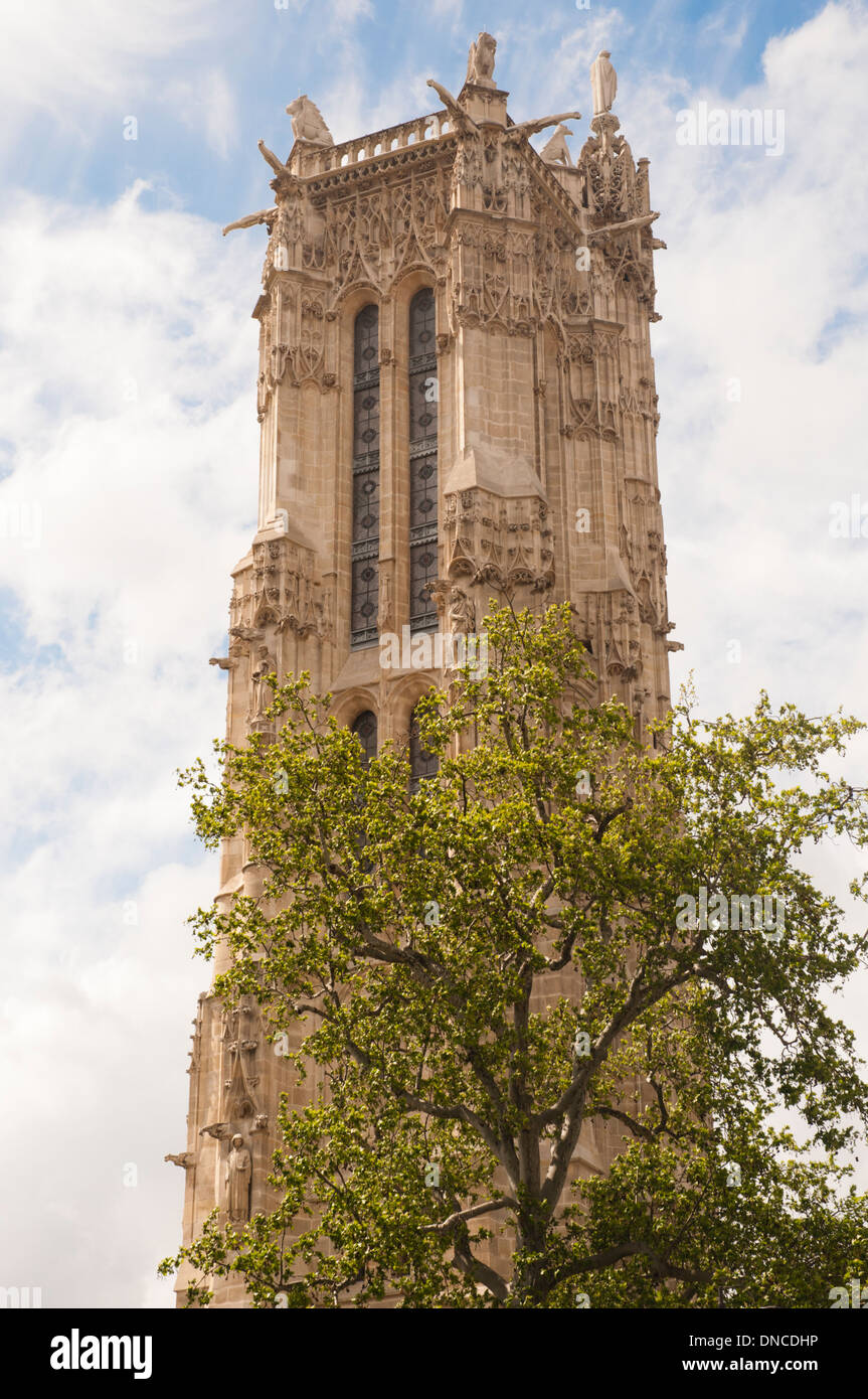 Tour de Saint Jacques, Paris, France Stock Photo - Alamy