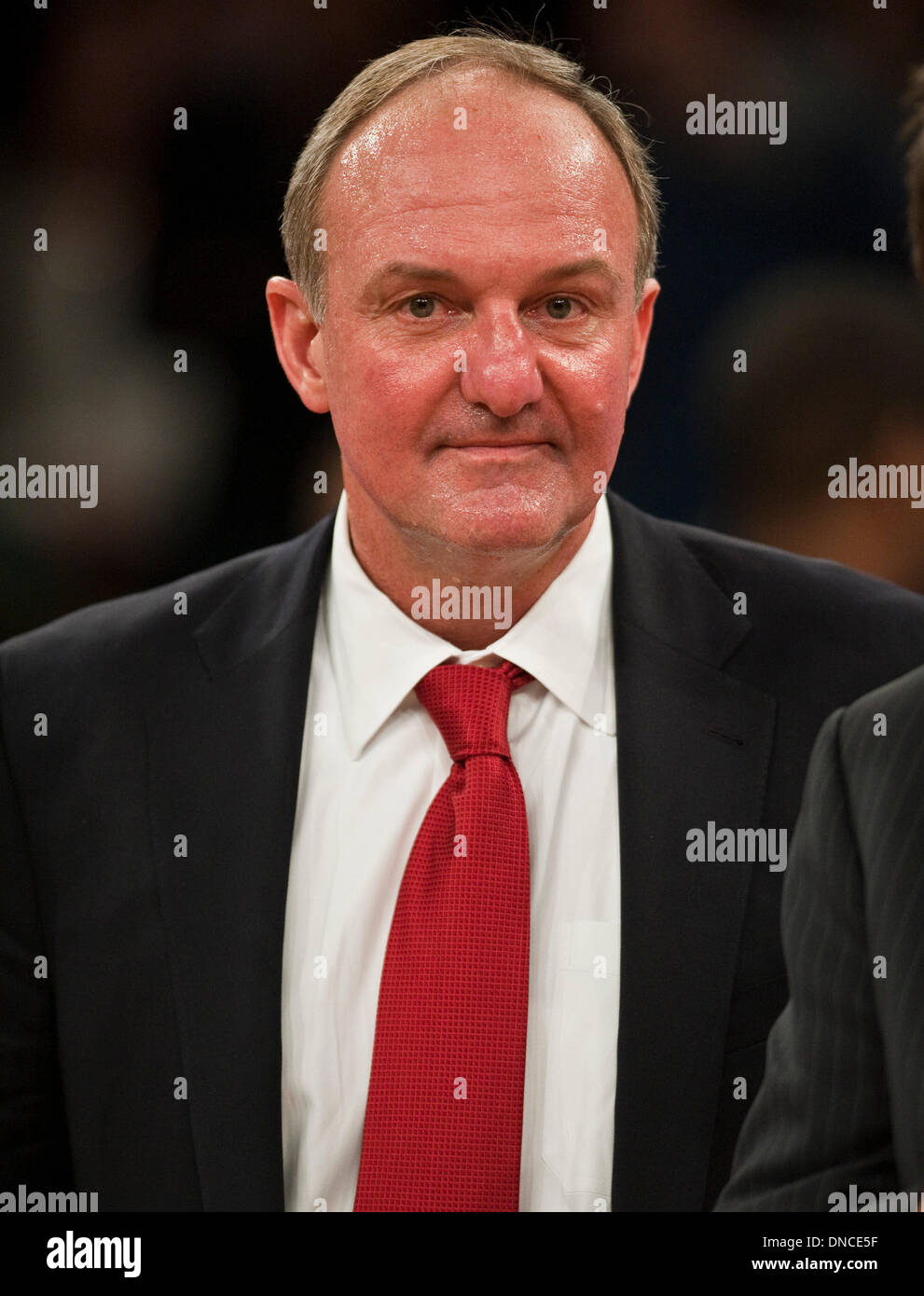 New York, New York, USA. 21st Dec, 2013. Ohio State's coach Thad Matta ...