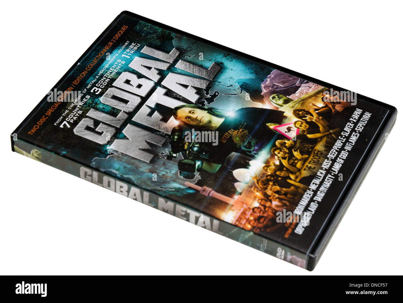 Global Metal DVD Stock Photo - Alamy