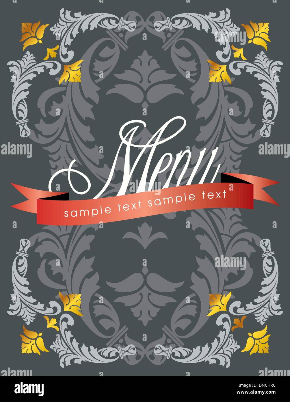 Menu cover design Stock Vector Image & Art - Alamy