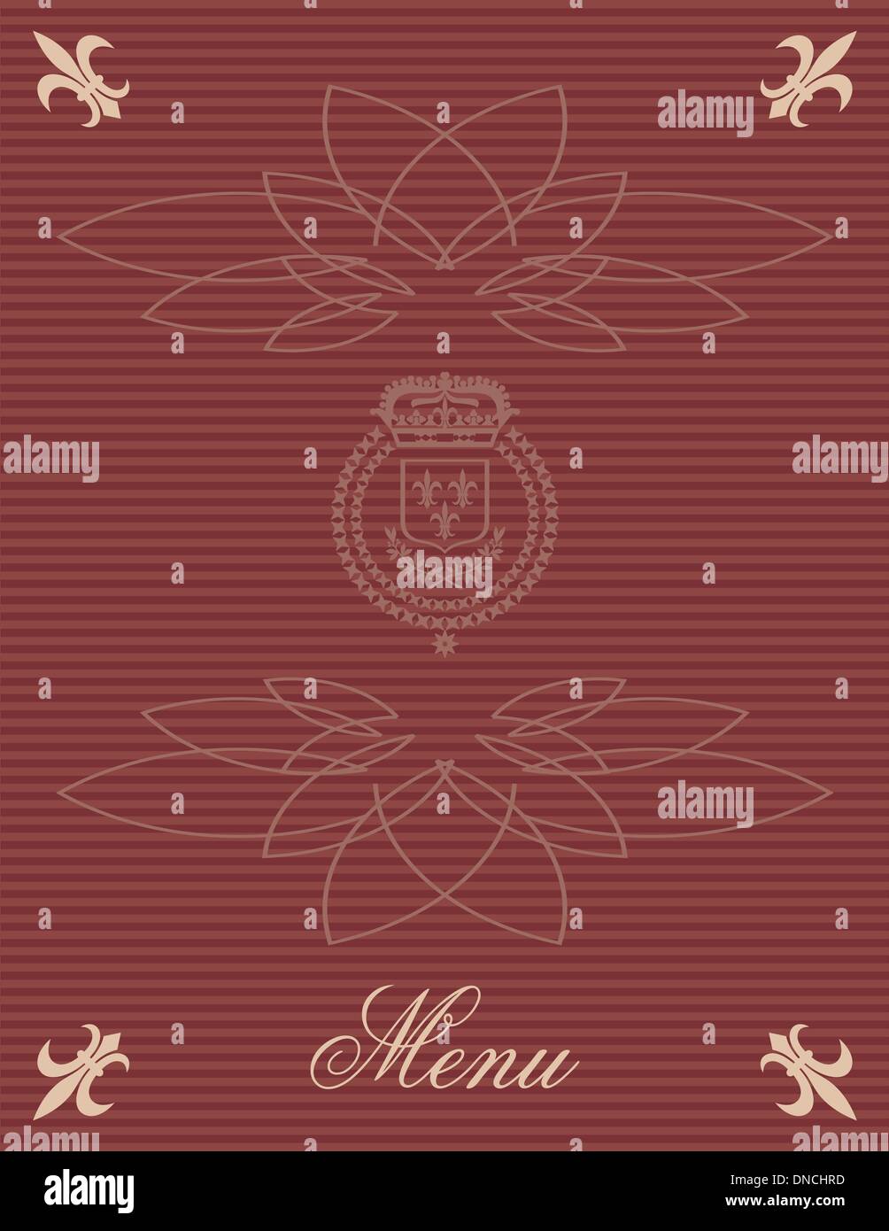 Menu cover design Stock Vector Image & Art - Alamy