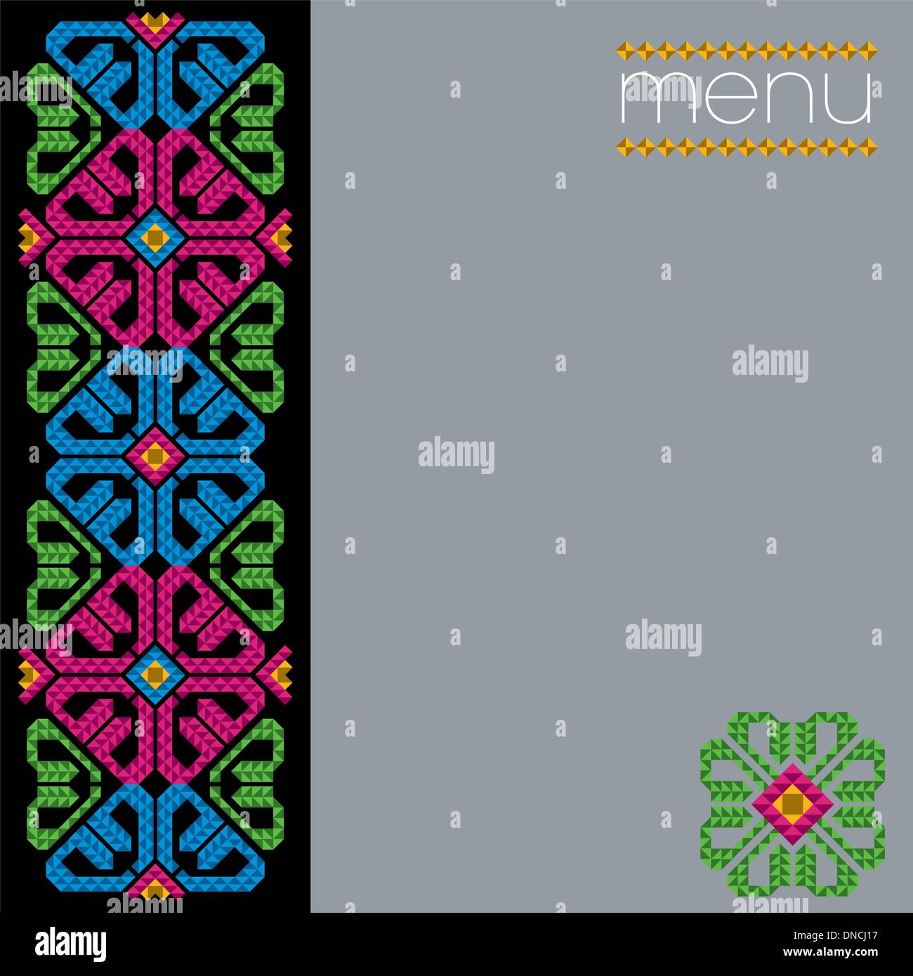 Menu cover design Stock Vector Image & Art - Alamy