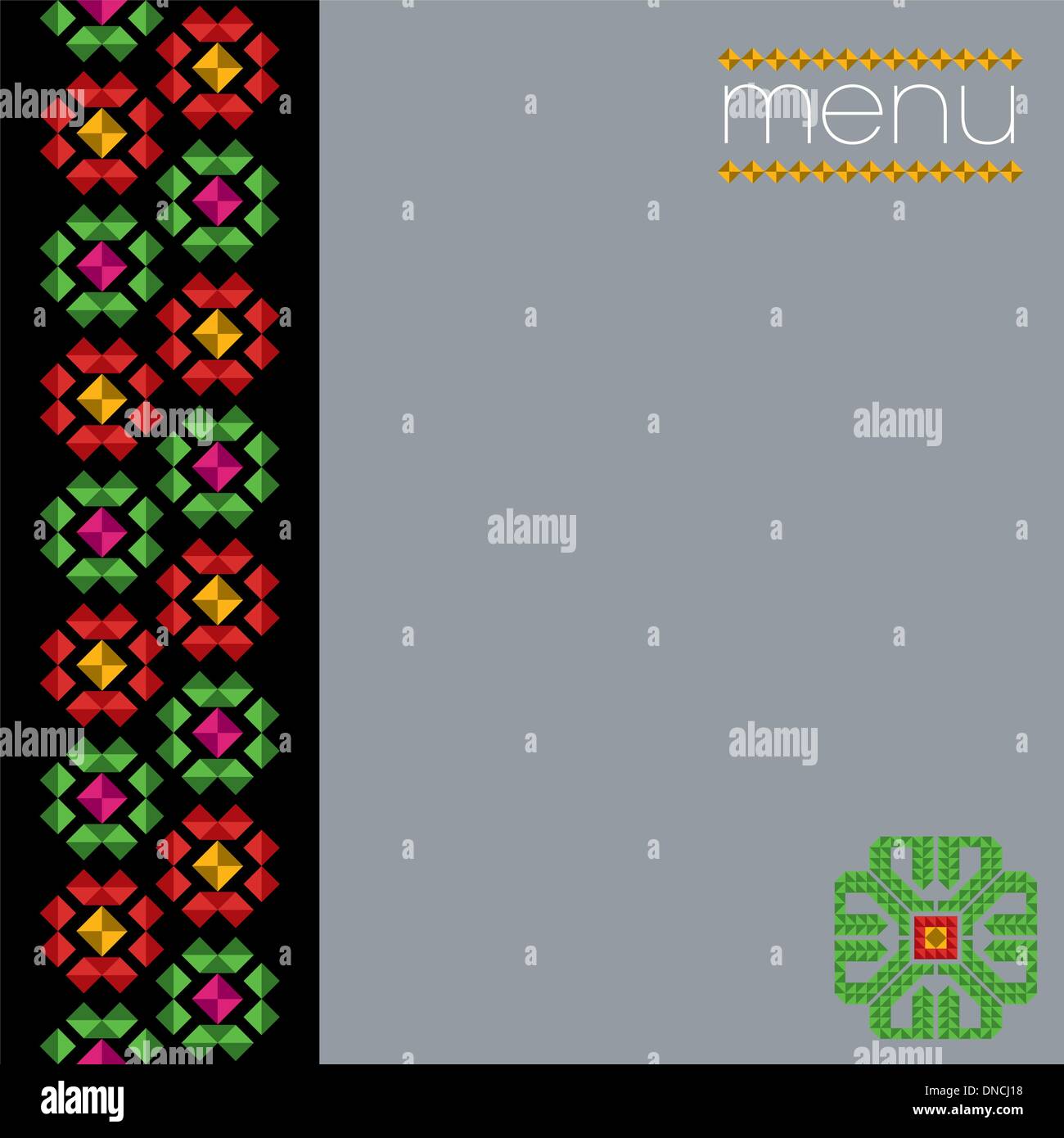 Menu cover design Stock Vector Image & Art - Alamy