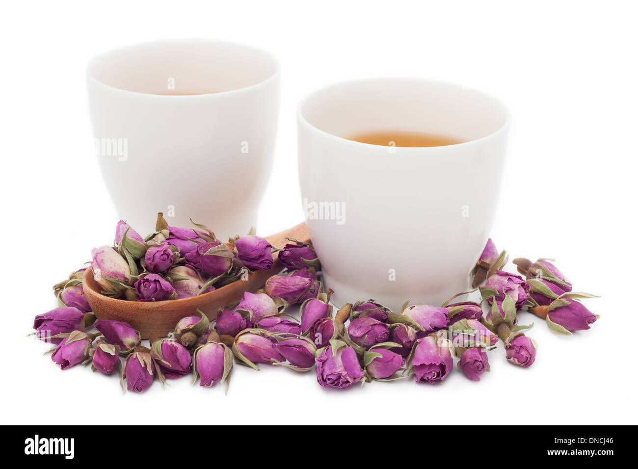 Cup tea rose Cut Out Stock Images & Pictures - Alamy