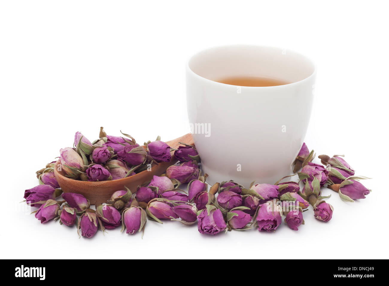Hot rose tea Cut Out Stock Images & Pictures - Alamy
