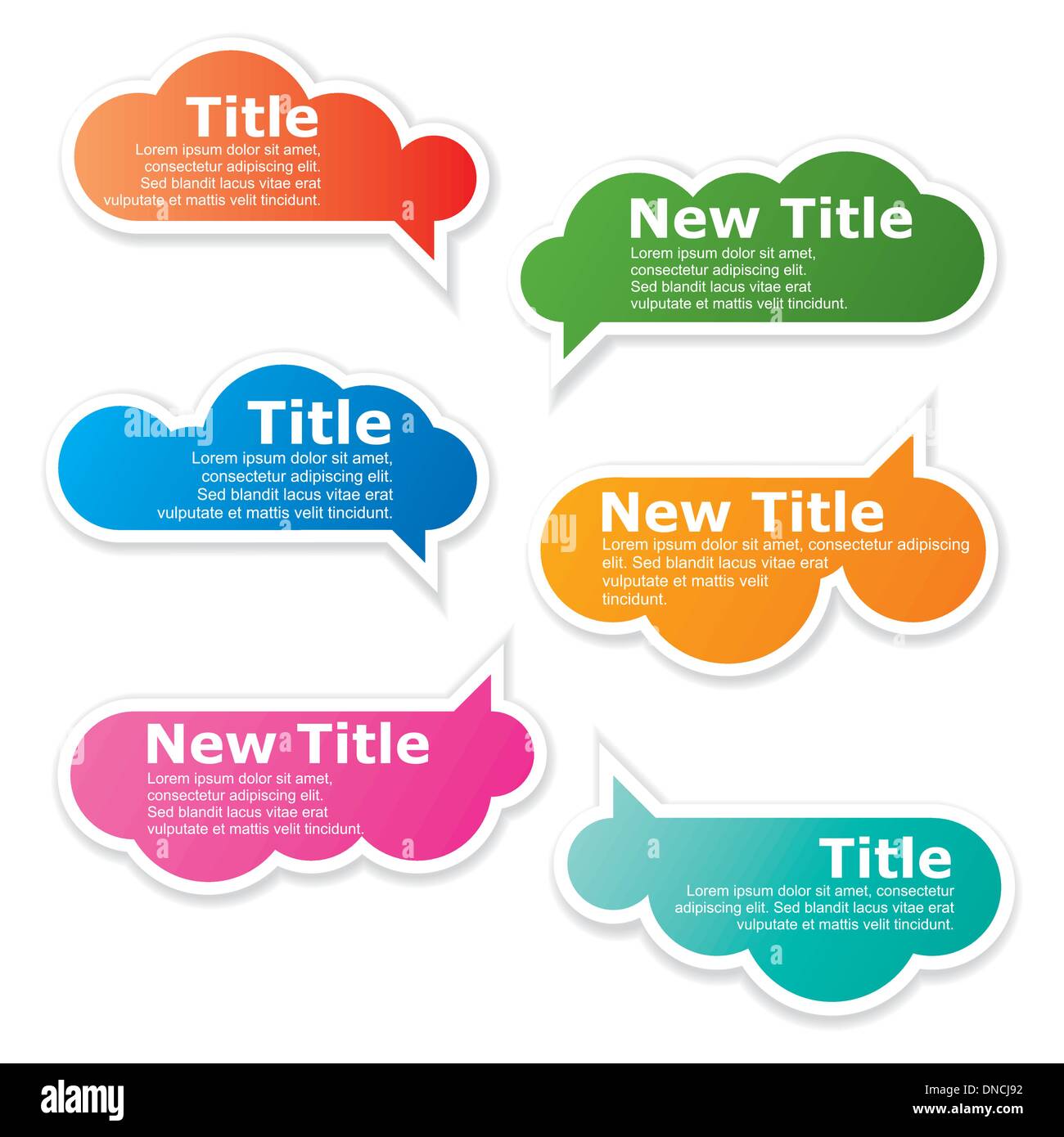 Background speech bubble decorative Stock Vector Images - Alamy