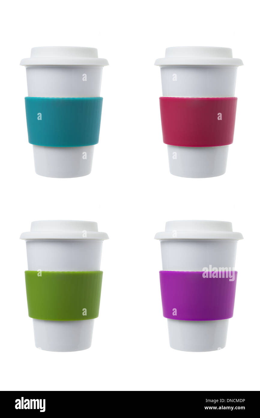 Reusable coffee cup Cut Out Stock Images & Pictures - Alamy