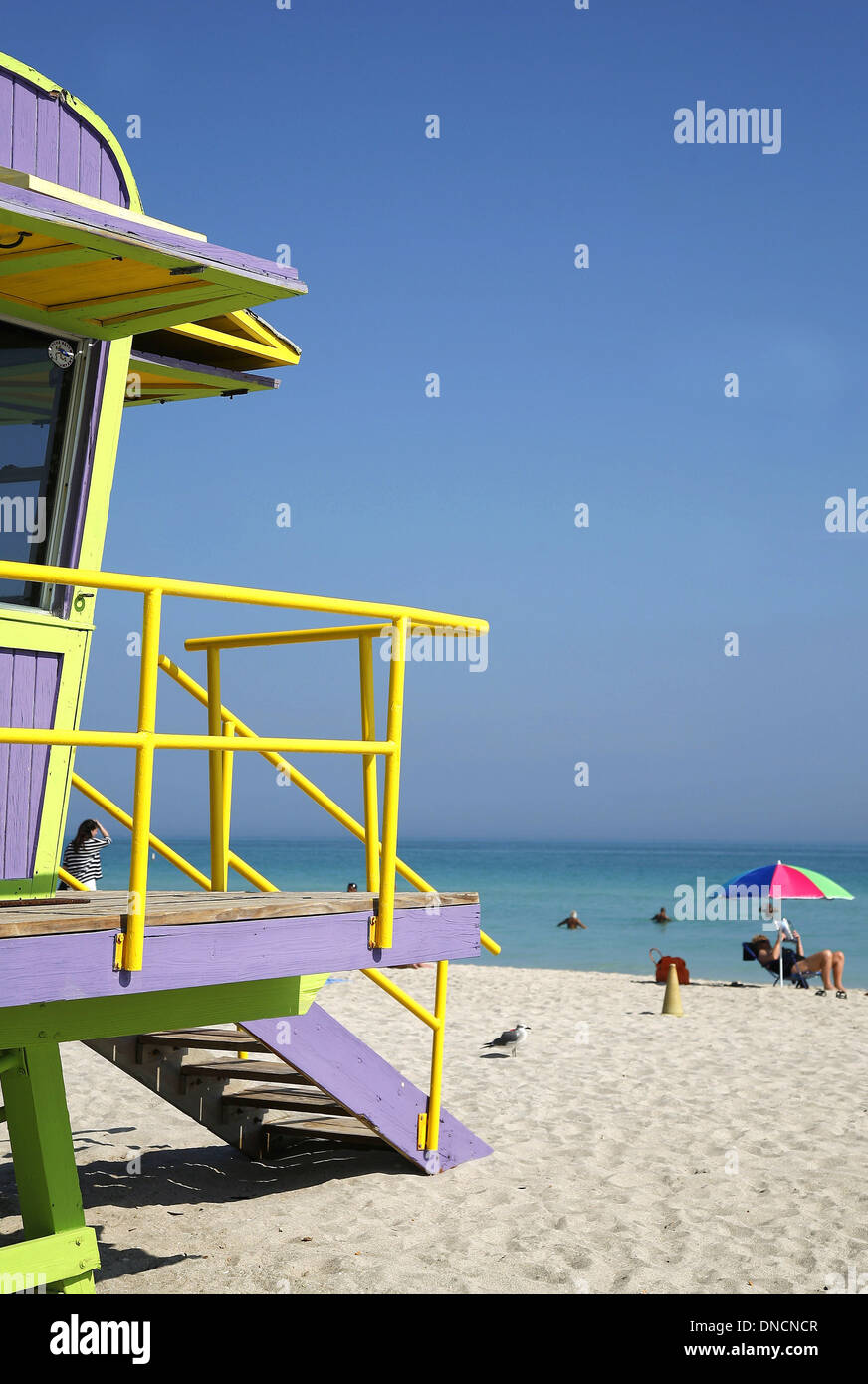 Miami (Florida, United States) 2011: South Beach Stock Photo - Alamy