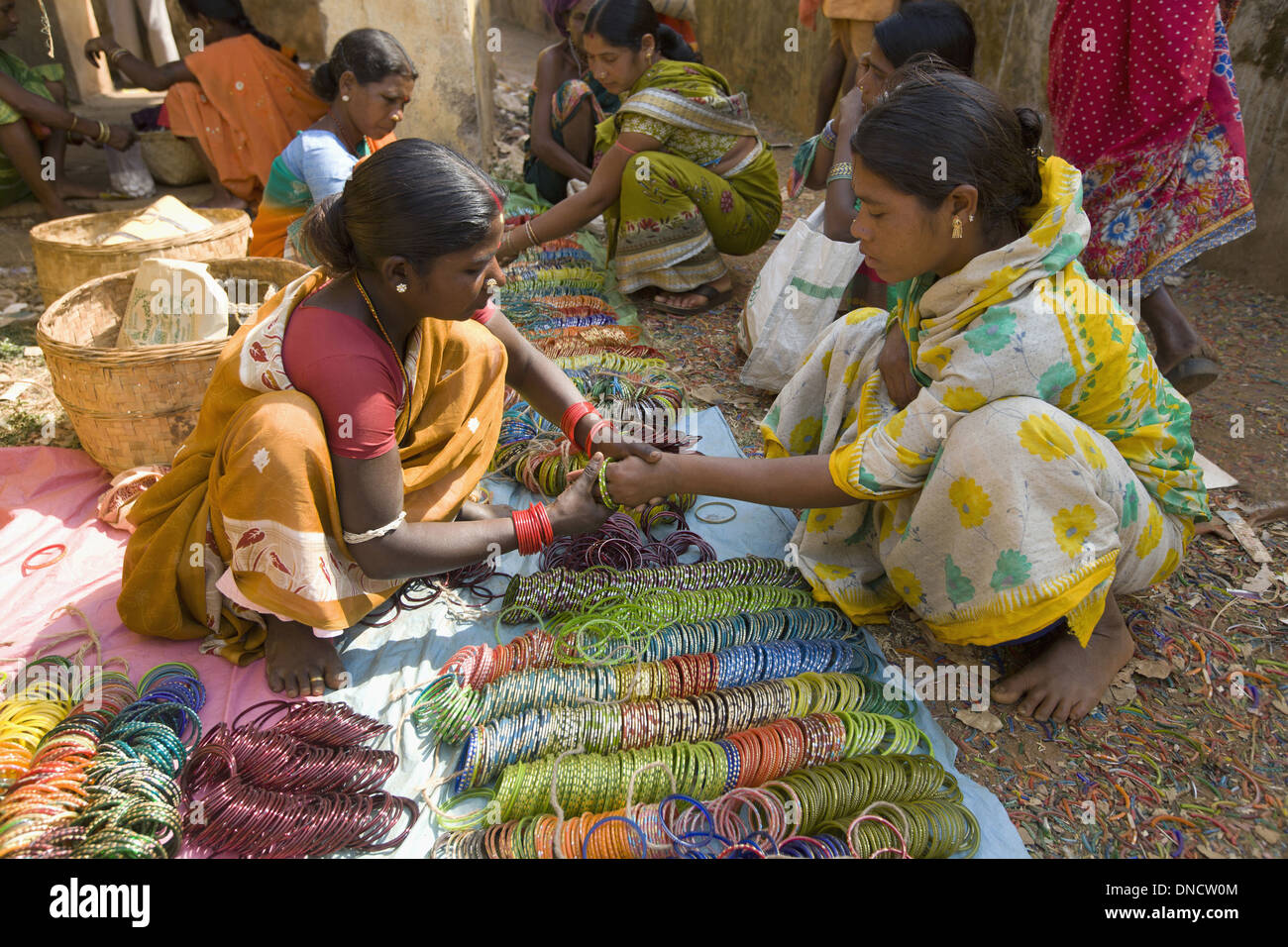 Glass bangles hi-res stock photography and images - Alamy