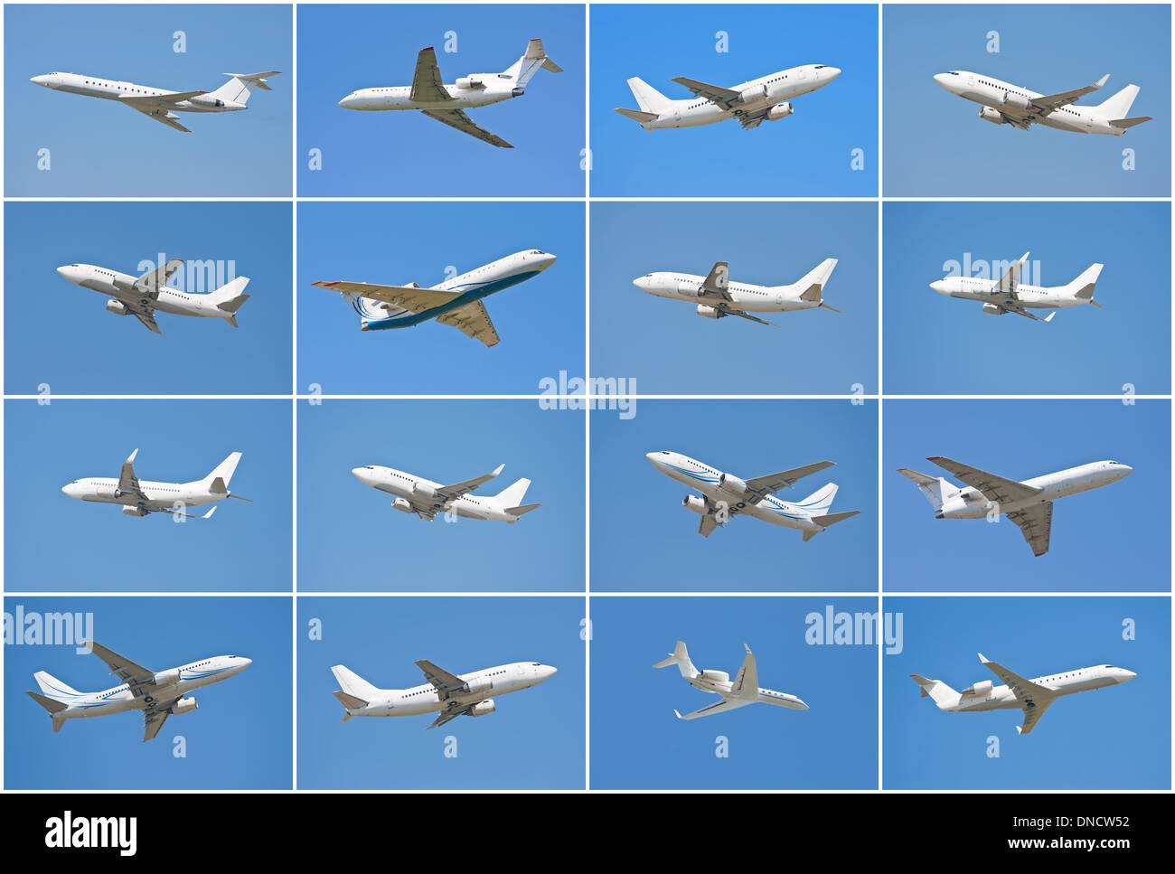 Airplane set collection hi-res stock photography and images - Alamy