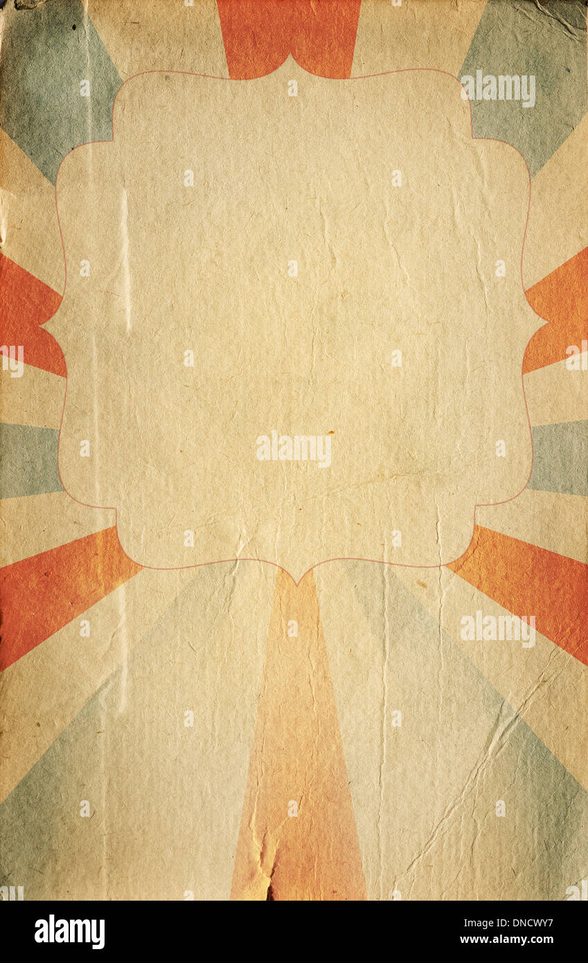 Vintage Circus Poster Template