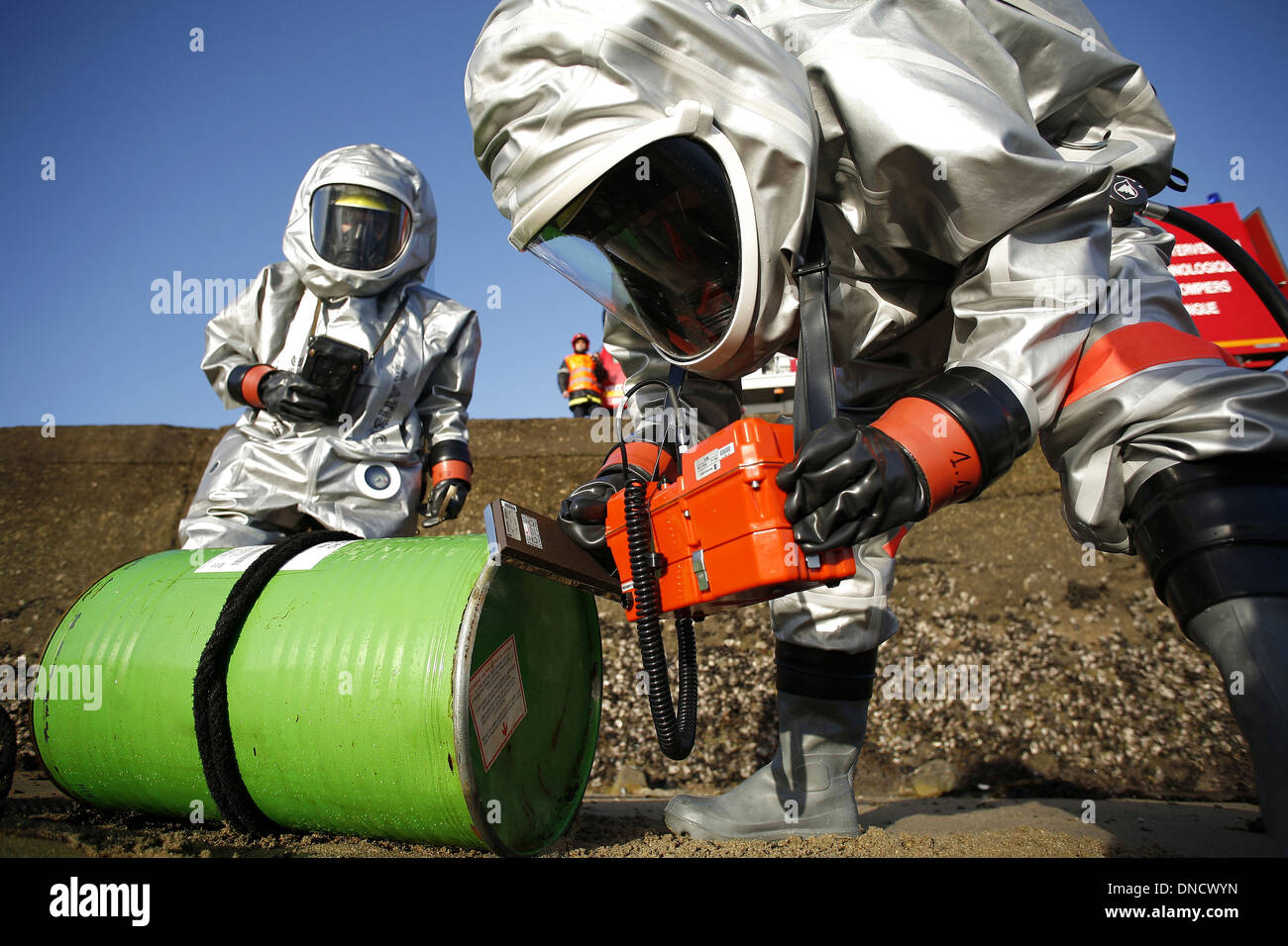 Fire team specialized in chemical, biological, radiological and nuclear ...