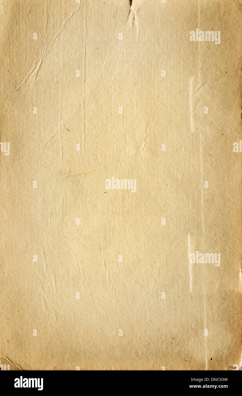 Texture of old faded sheet of paper Stock Photo - Alamy