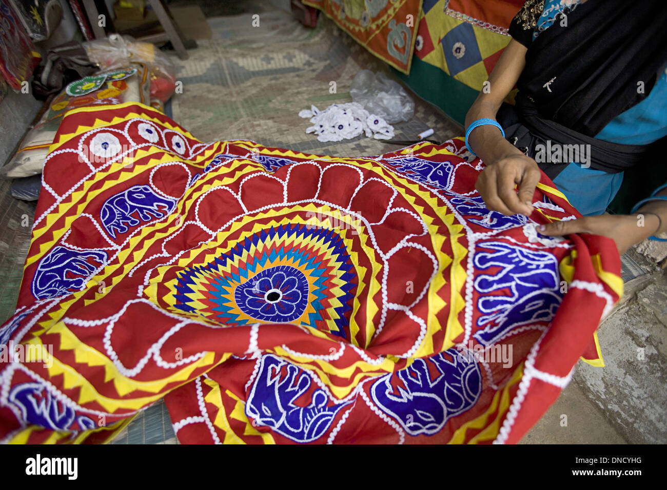 Patch work indian cloth hi-res stock photography and images - Alamy