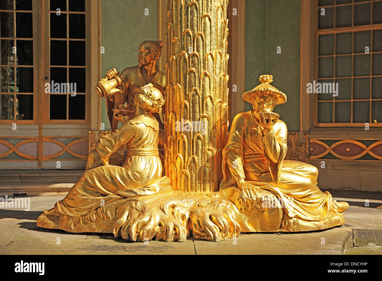 Germany, Brandenburg, Postdam, Sanssouci Park, Chinese Tea House ...
