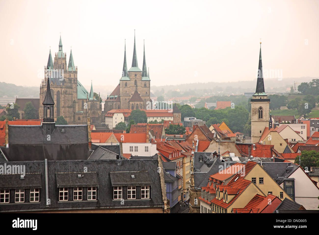 Germany thuringia erfurt old town hi-res stock photography and images ...