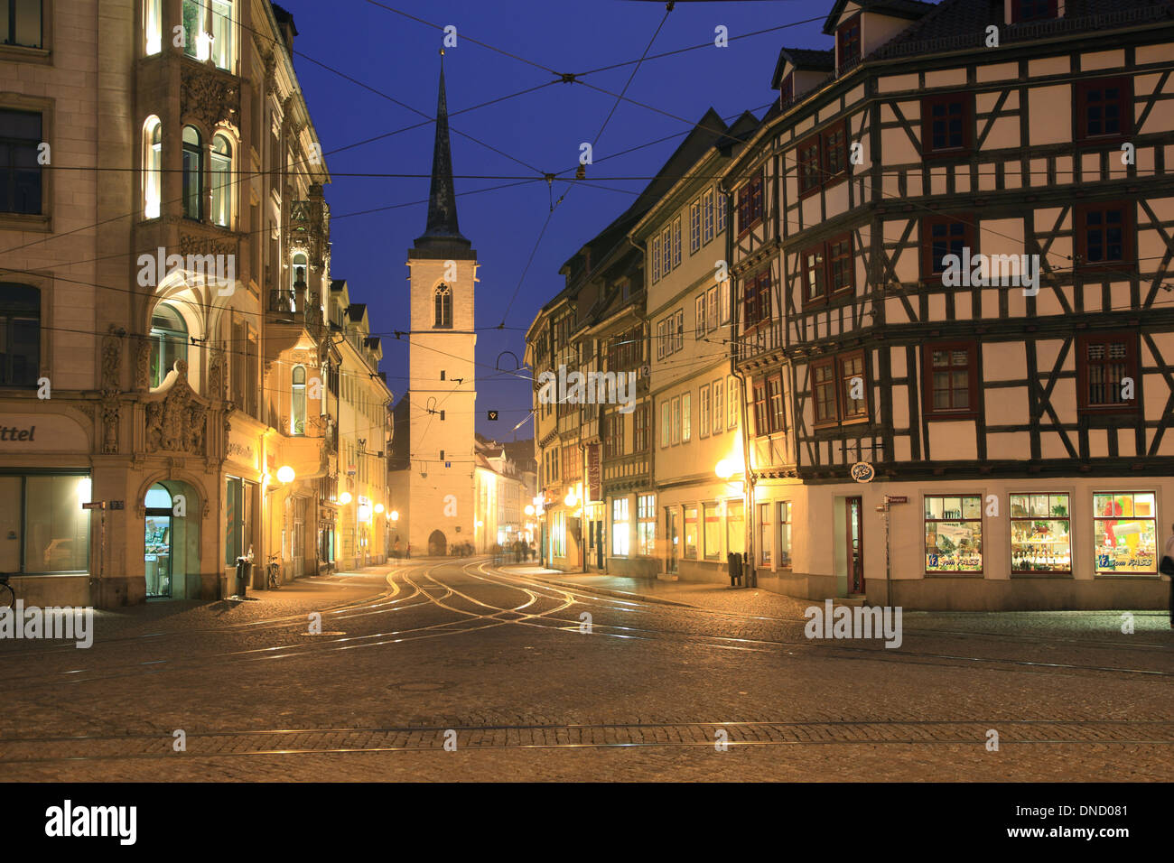 Germany thuringia erfurt old town hi-res stock photography and images ...