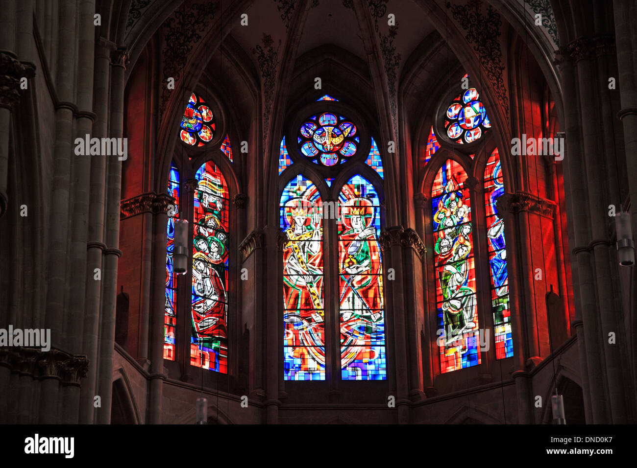 Interior view trier cathedral hi-res stock photography and images - Alamy