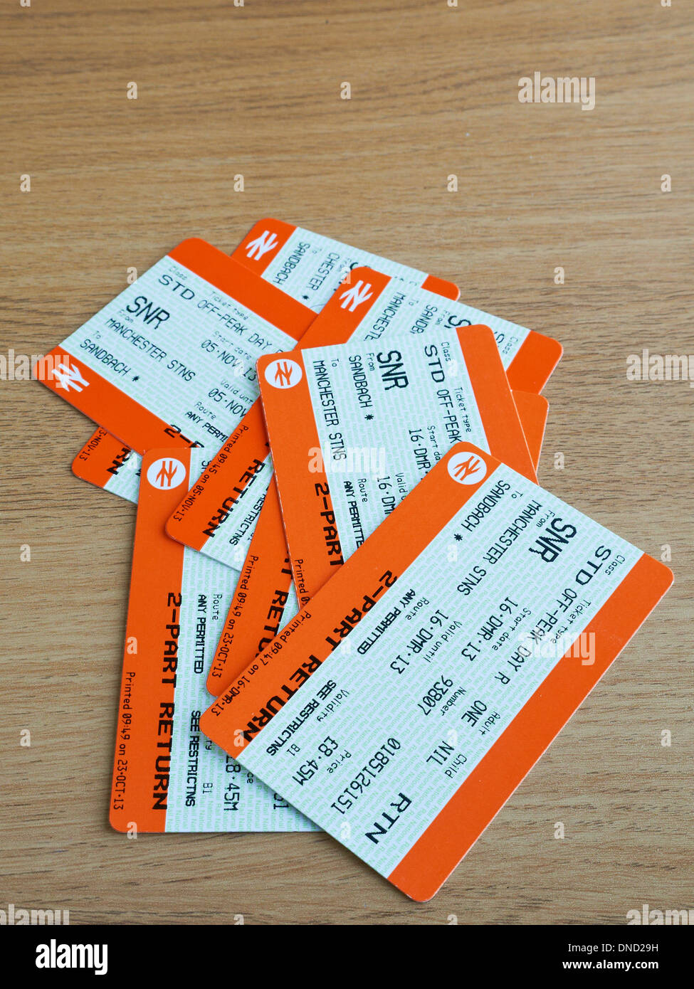 British rail train ticket hi-res stock photography and images - Alamy