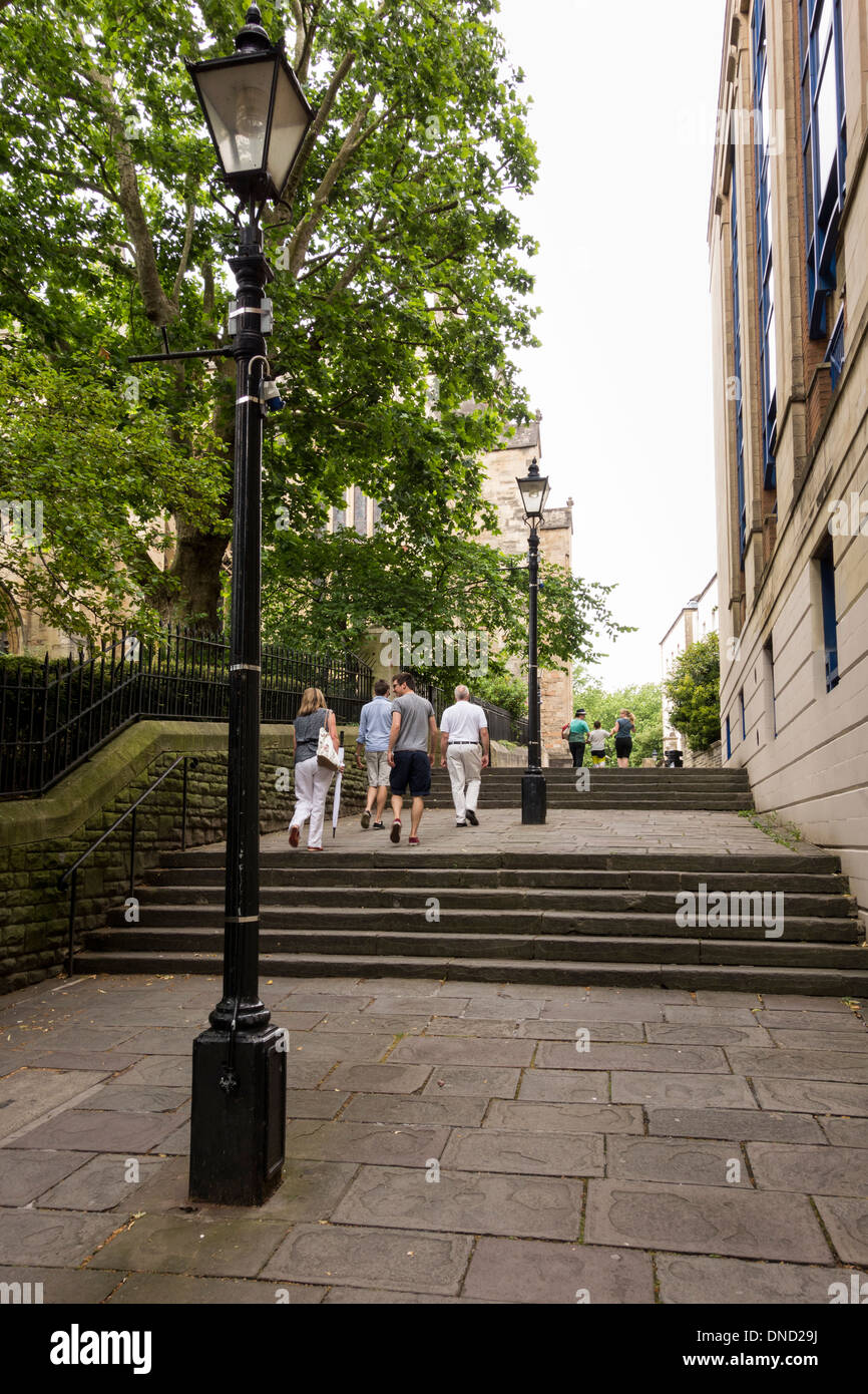 Trinity Street which leads to College Green where The Cathedral is ...