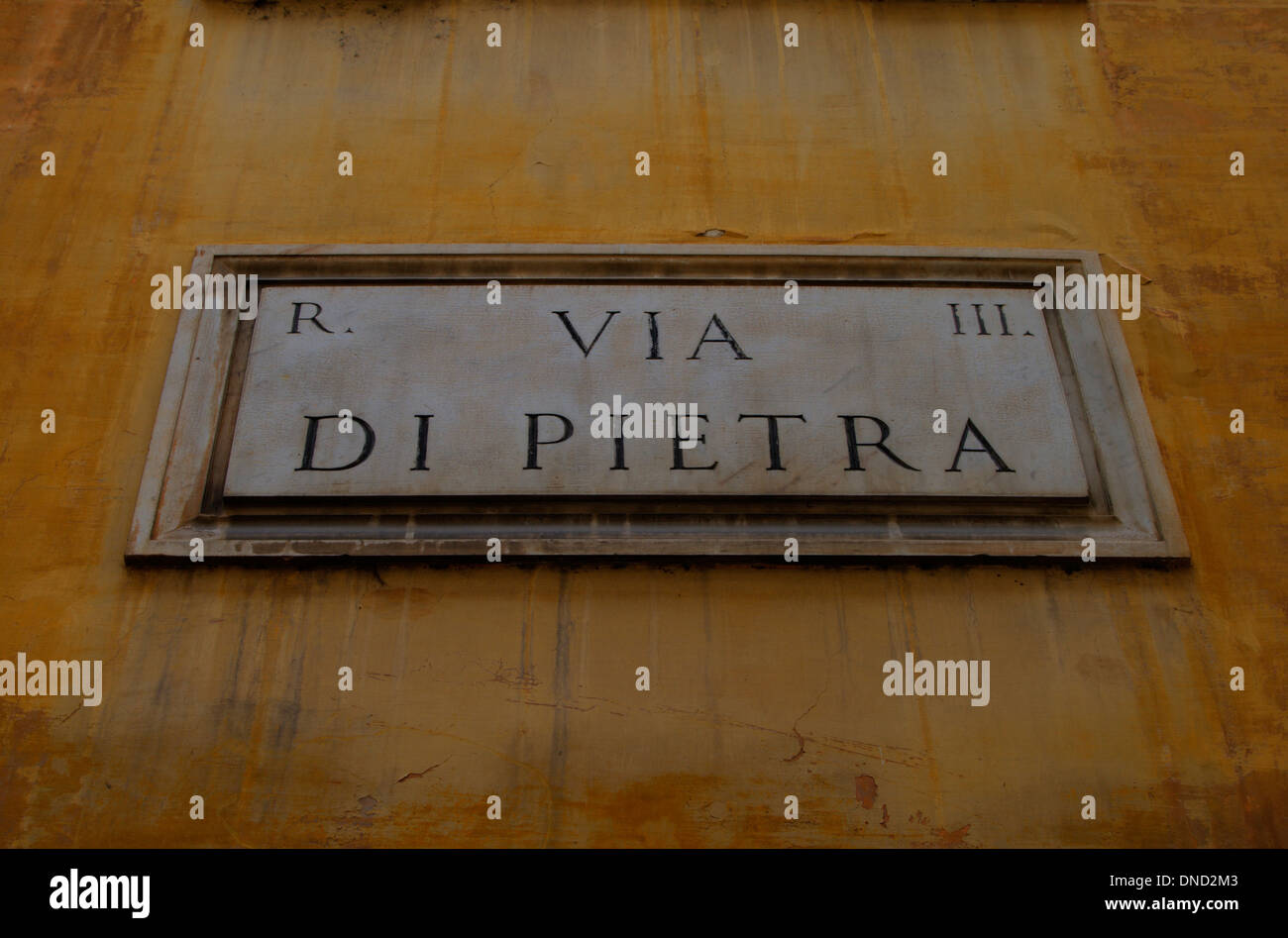 Sign of rome hi-res stock photography and images - Alamy