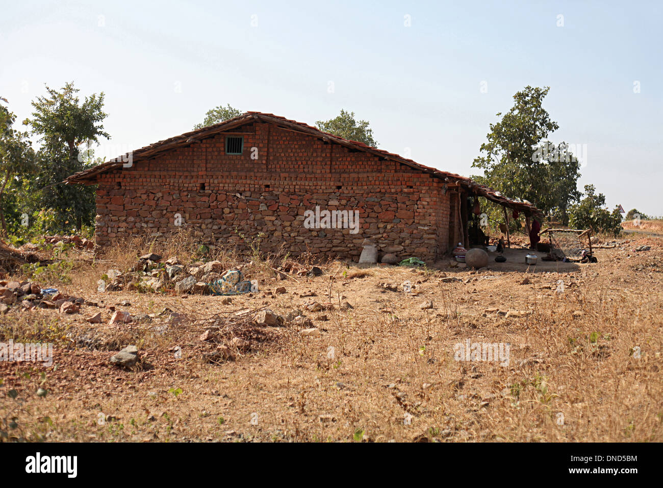Tribal house, Madhya Pradesh, India Stock Photo - Alamy
