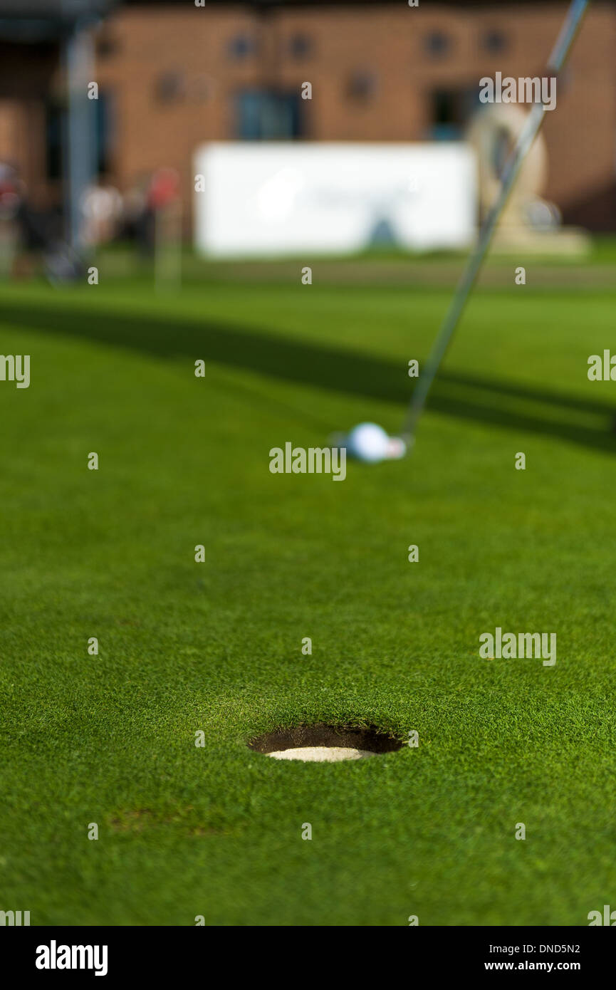 Christchurch Golf Club Dorset UK. Course, holes, practice putting area ...