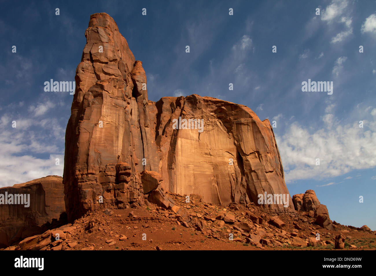 'Big Chair' Monument Valley, Arizona Stock Photo - Alamy