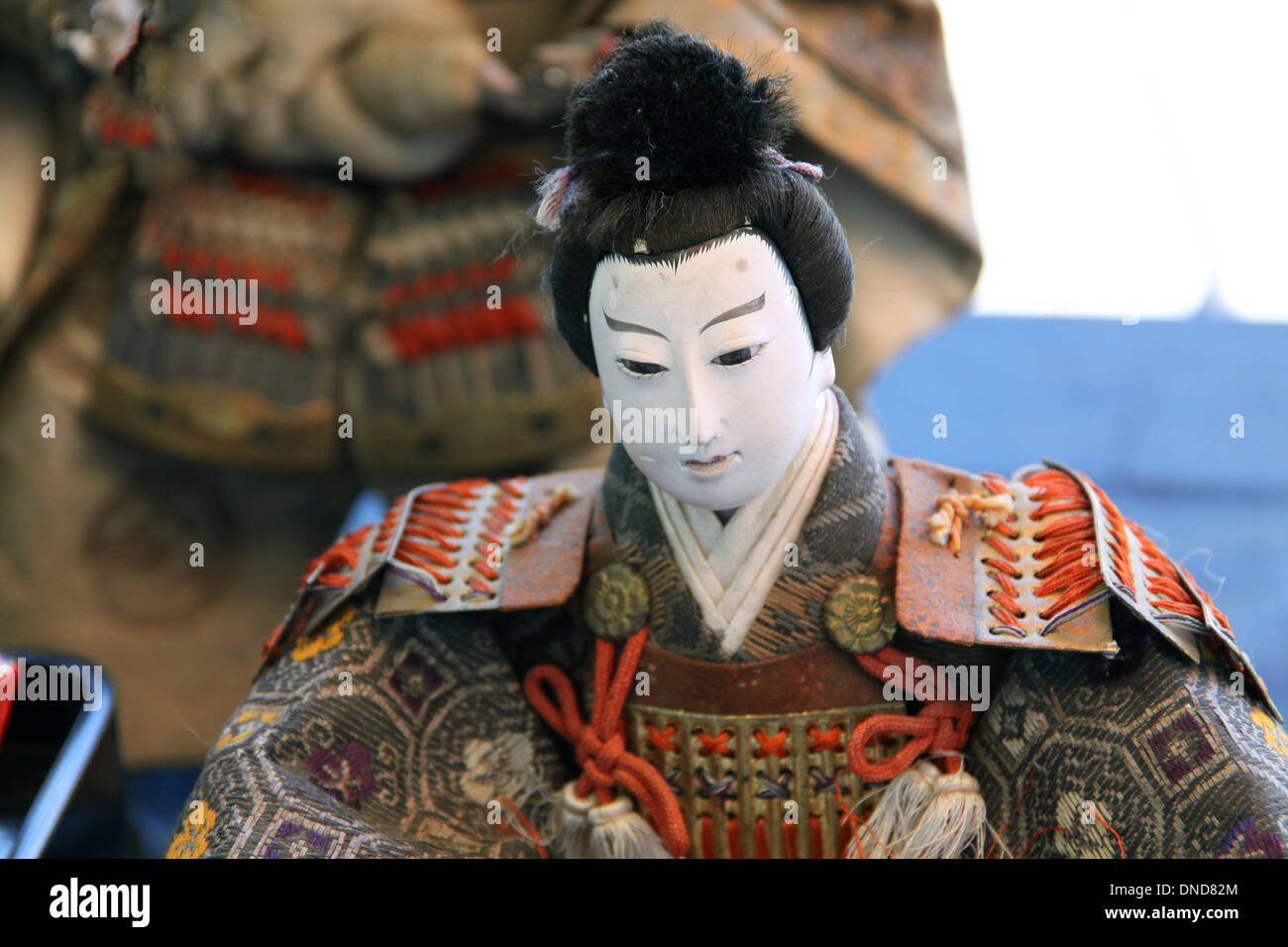 Samurai warrior doll hi-res stock photography and images - Alamy