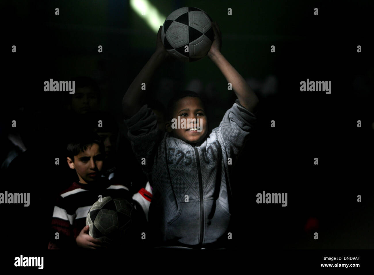 Palestinian students play hi-res stock photography and images - Alamy