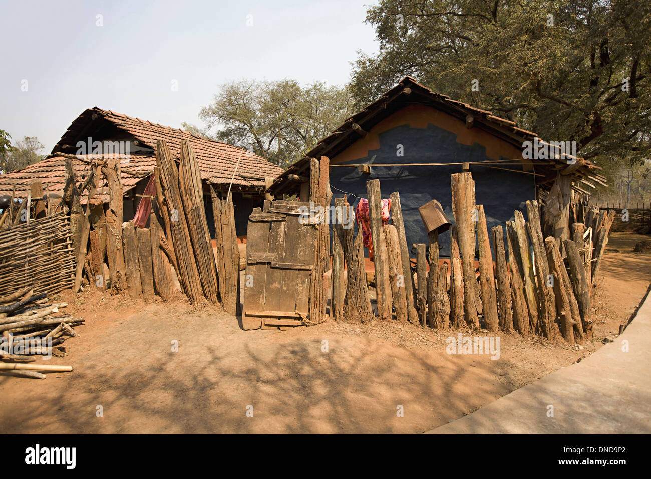 Bamboo Fence Rural High Resolution Stock Photography and Images - Alamy