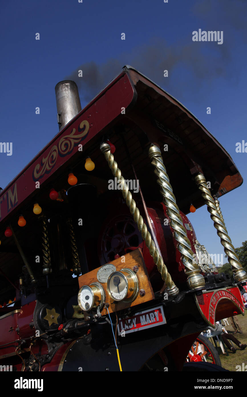 vintage traction engine Stock Photo - Alamy