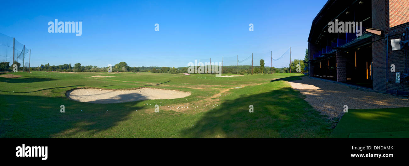 Christchurch Golf Club Dorset UK. driving range Stock Photo - Alamy
