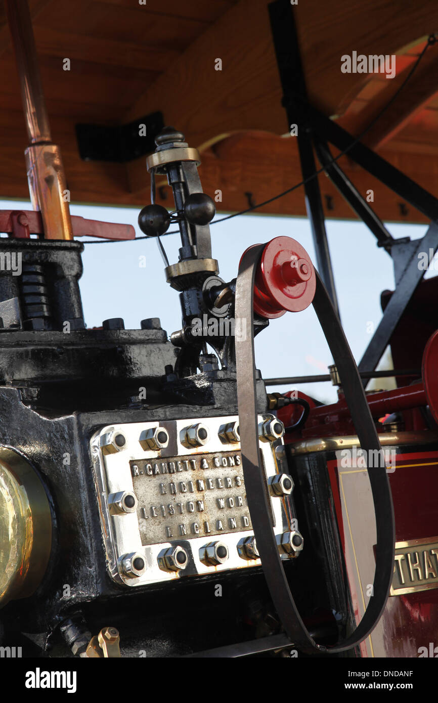 vintage traction engine Stock Photo - Alamy