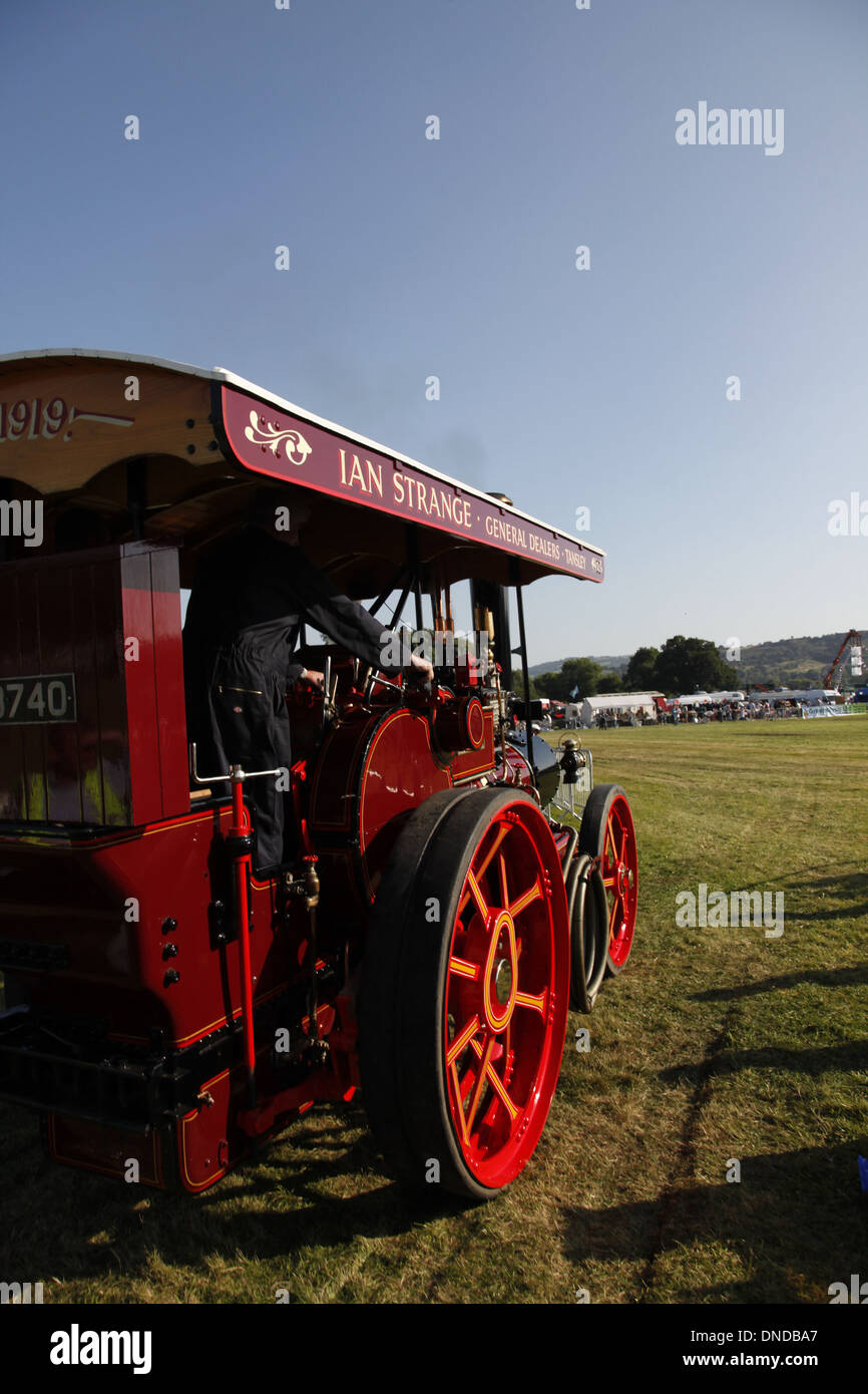 vintage traction engine Stock Photo - Alamy