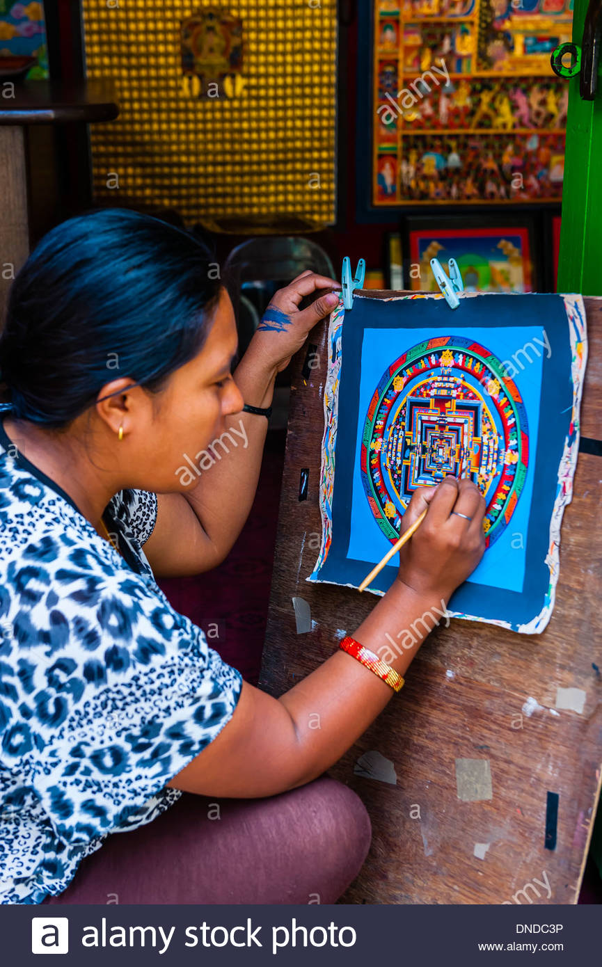 Nepal Mandala High Resolution Stock Photography and Images - Alamy