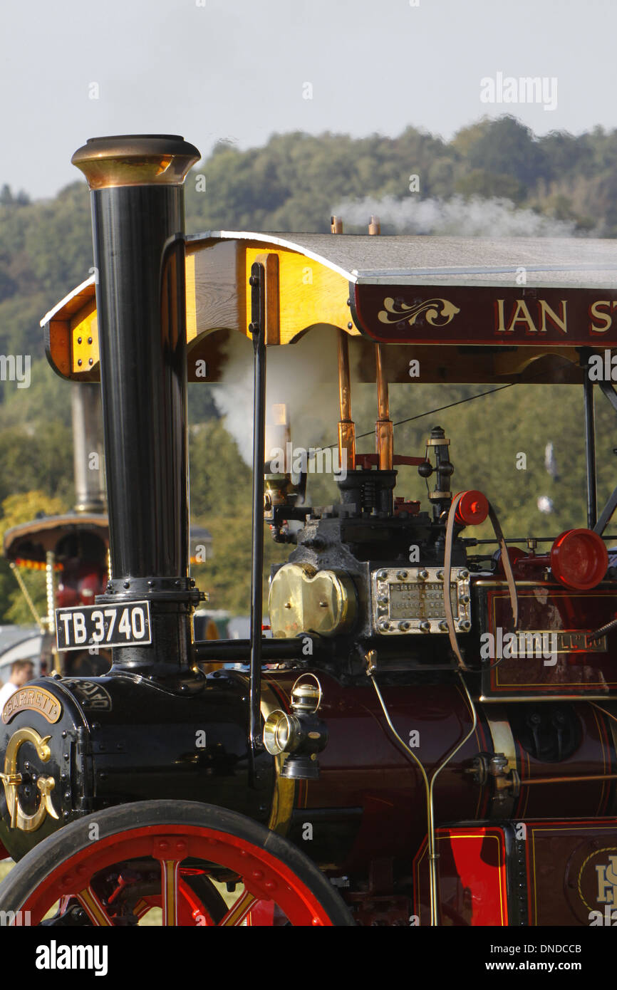 vintage traction engine Stock Photo - Alamy