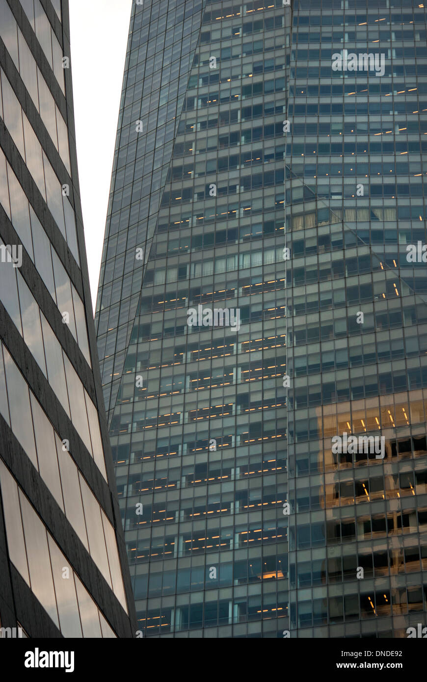 Modern New York City architecture Stock Photo - Alamy