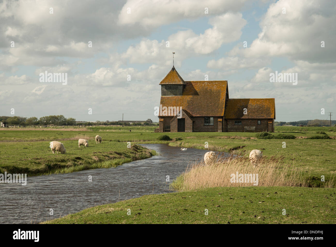 Fairfield Church, Kent, England Stock Photo - Alamy