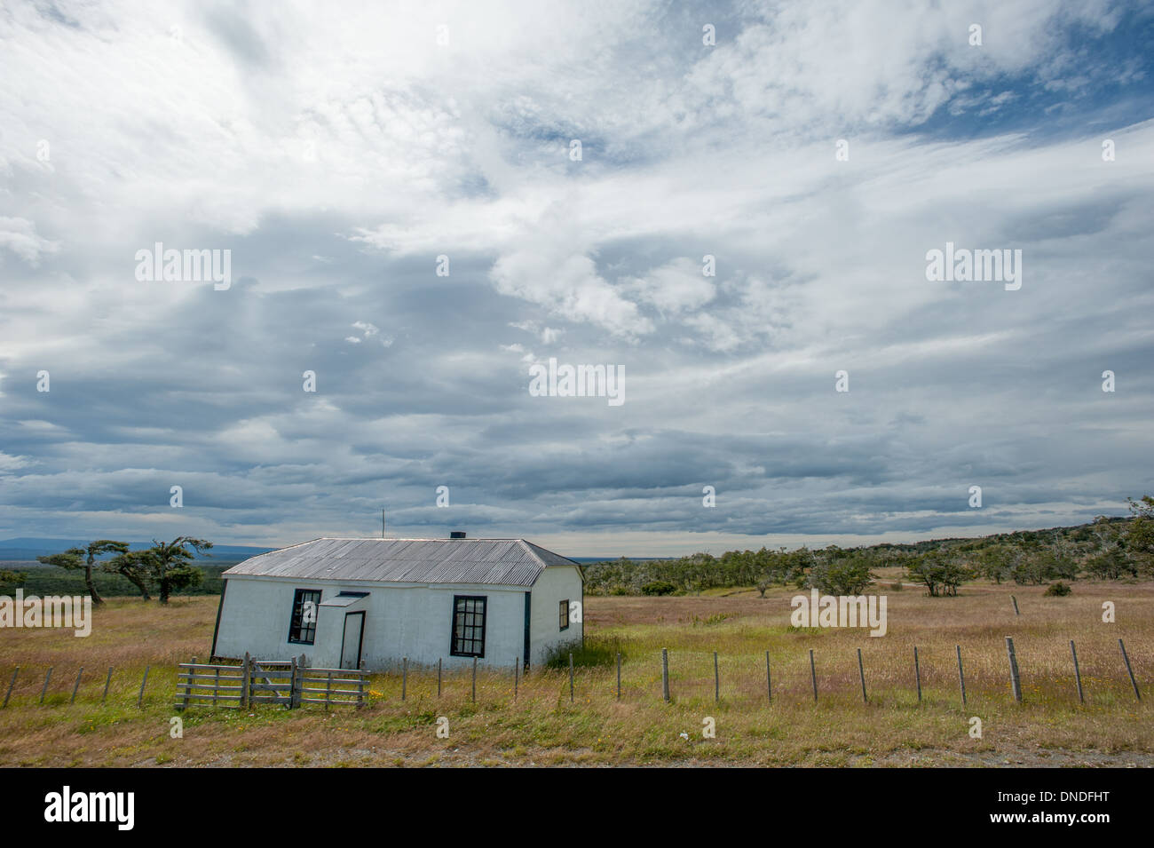 Old Farm House, Rio Verde, Chile Stock Photo - Alamy