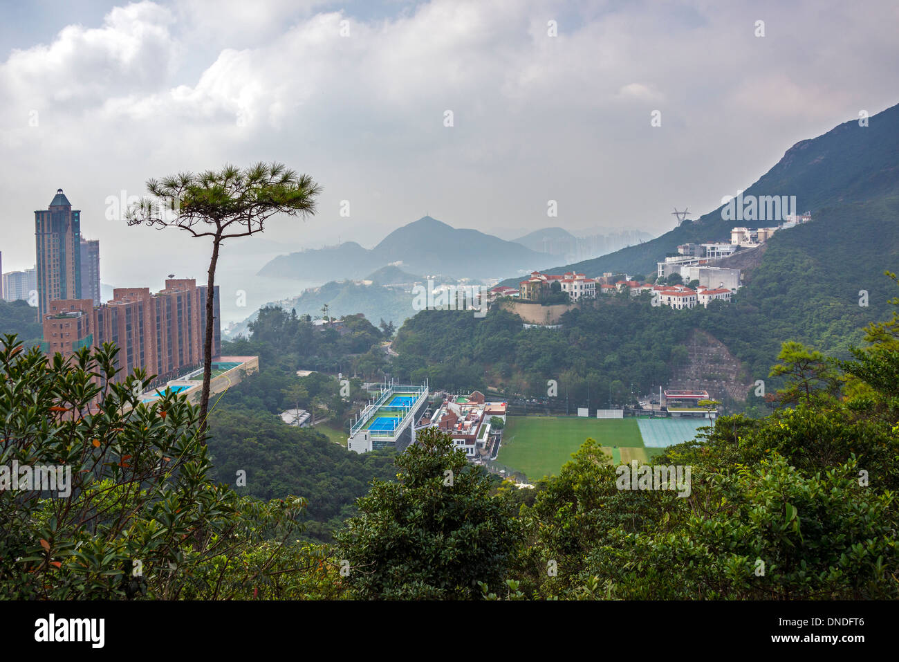 Hong kong view mount nicholson hi-res stock photography and images - Alamy