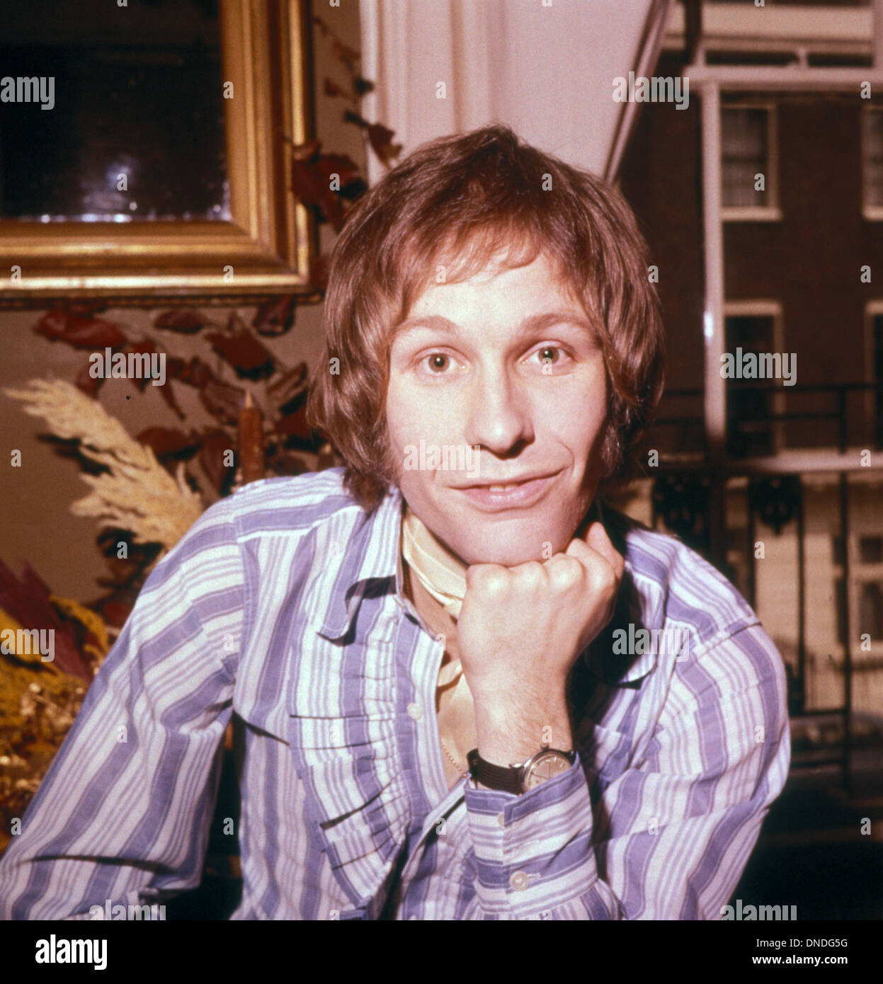 MANFRED MANN UK pop group vocalist Mike d'Abo about 1966 Stock Photo ...