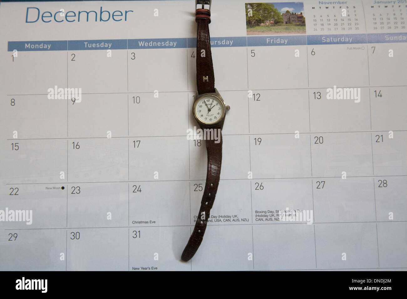 Time passing by, calendar hi-res stock photography and images - Alamy