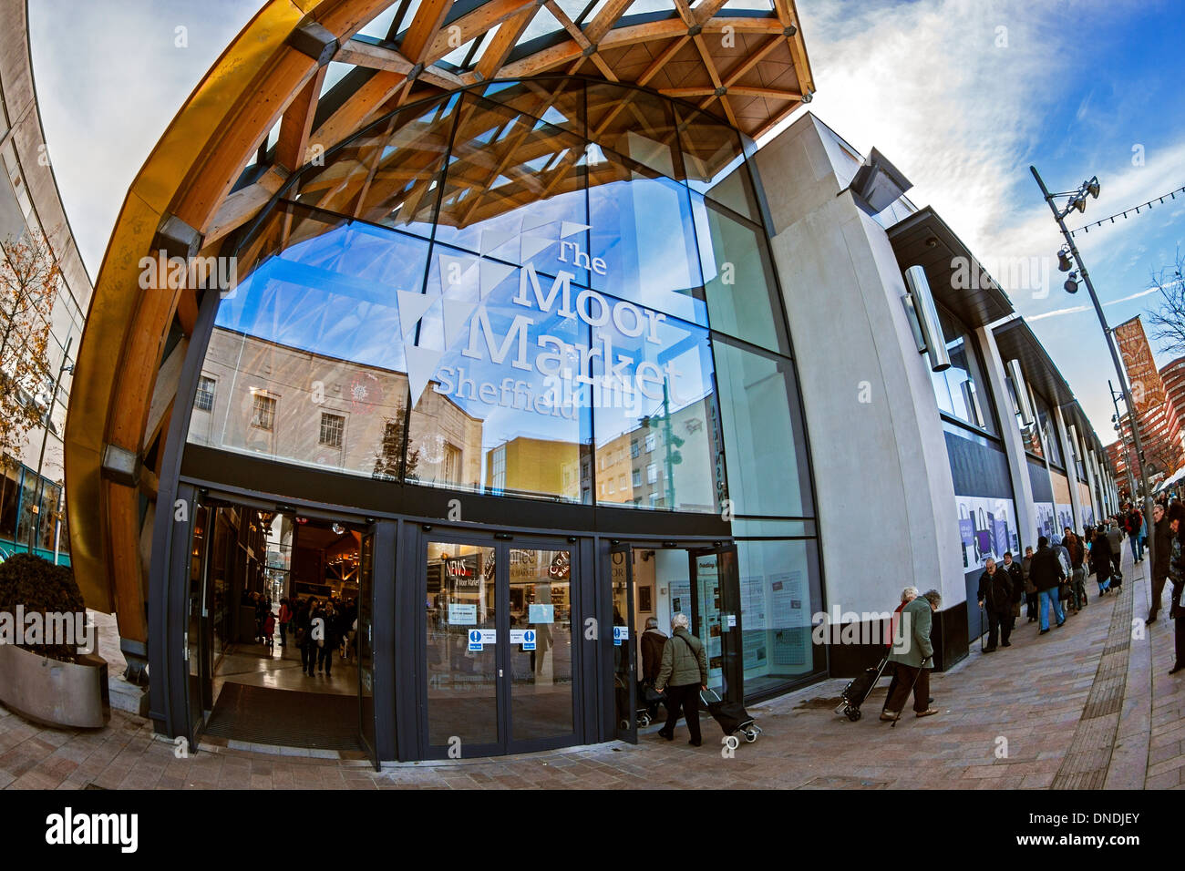 The Moor Market, Sheffield Stock Photo - Alamy