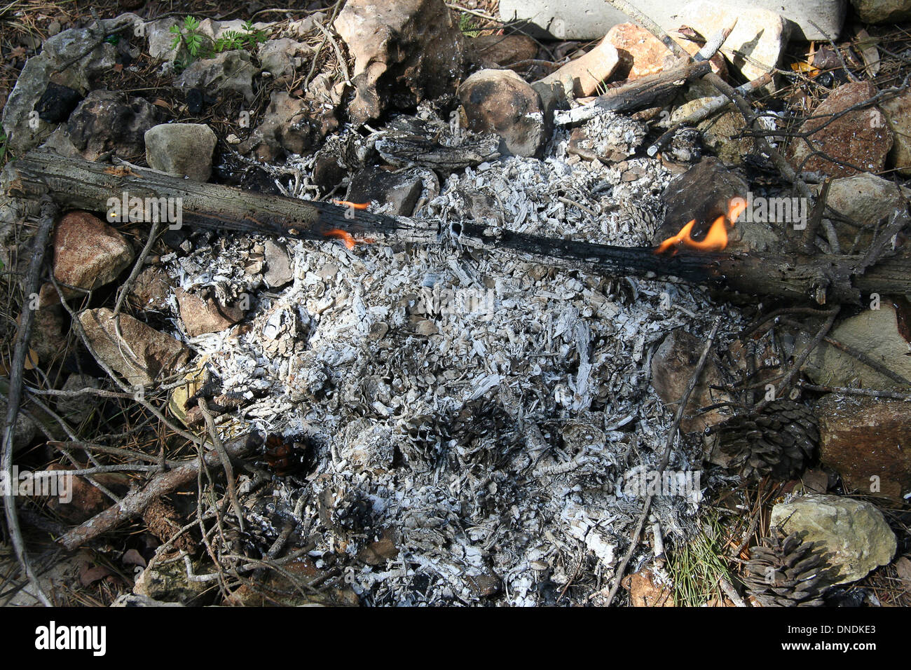Dying bonfire hi-res stock photography and images - Alamy